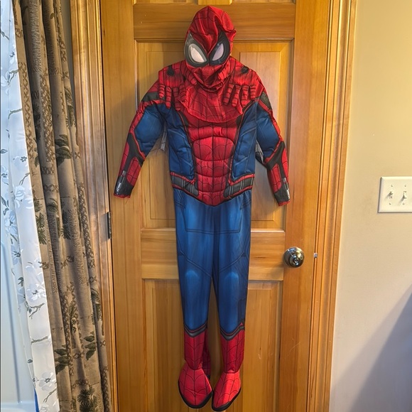 Marvel | Costumes | Marvel Red And Blue Spiderman Superhero Costume ...